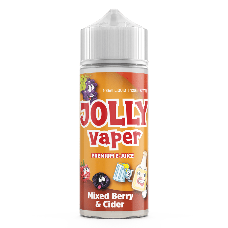 Jolly Vaper - Mixed Berry Cider 120ml - UK Vape Mob