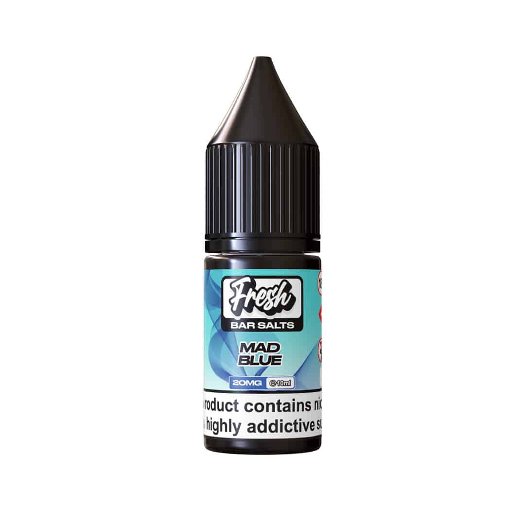 Mad Blue - FRESH Bar Salts x10 - UK Vape Mob